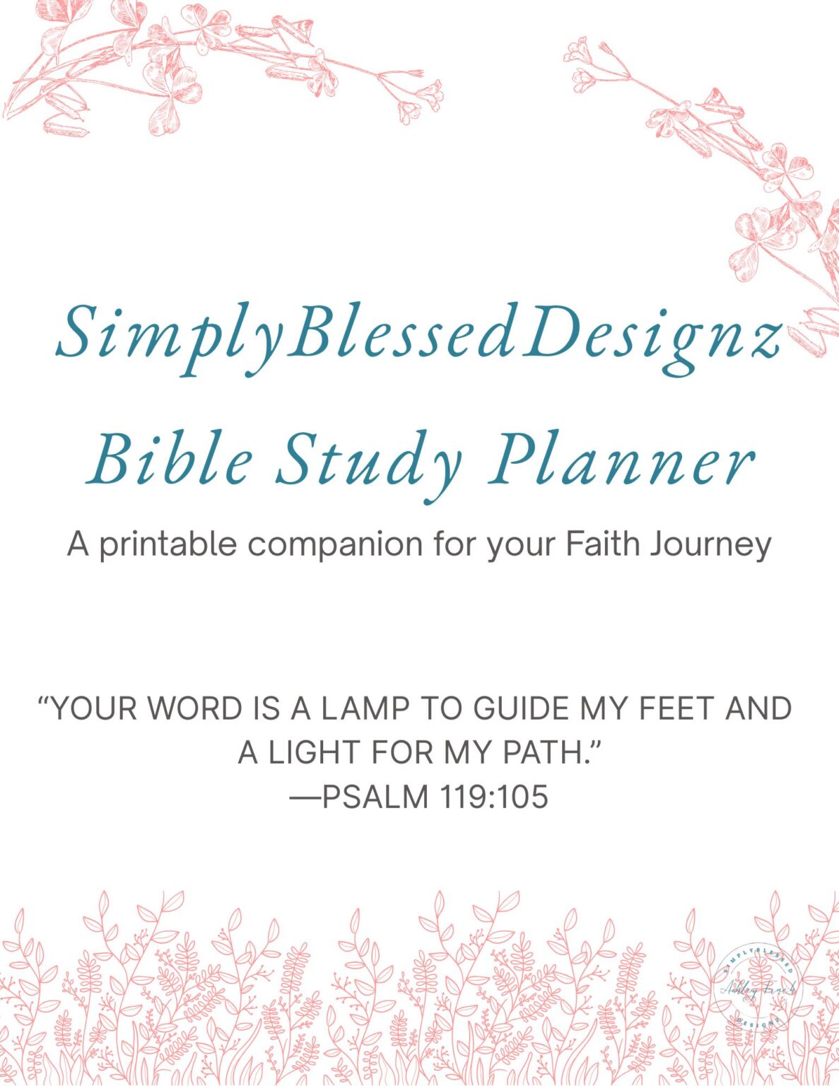 Printable Bible Study Planner: Stay Rooted in the Word ...
